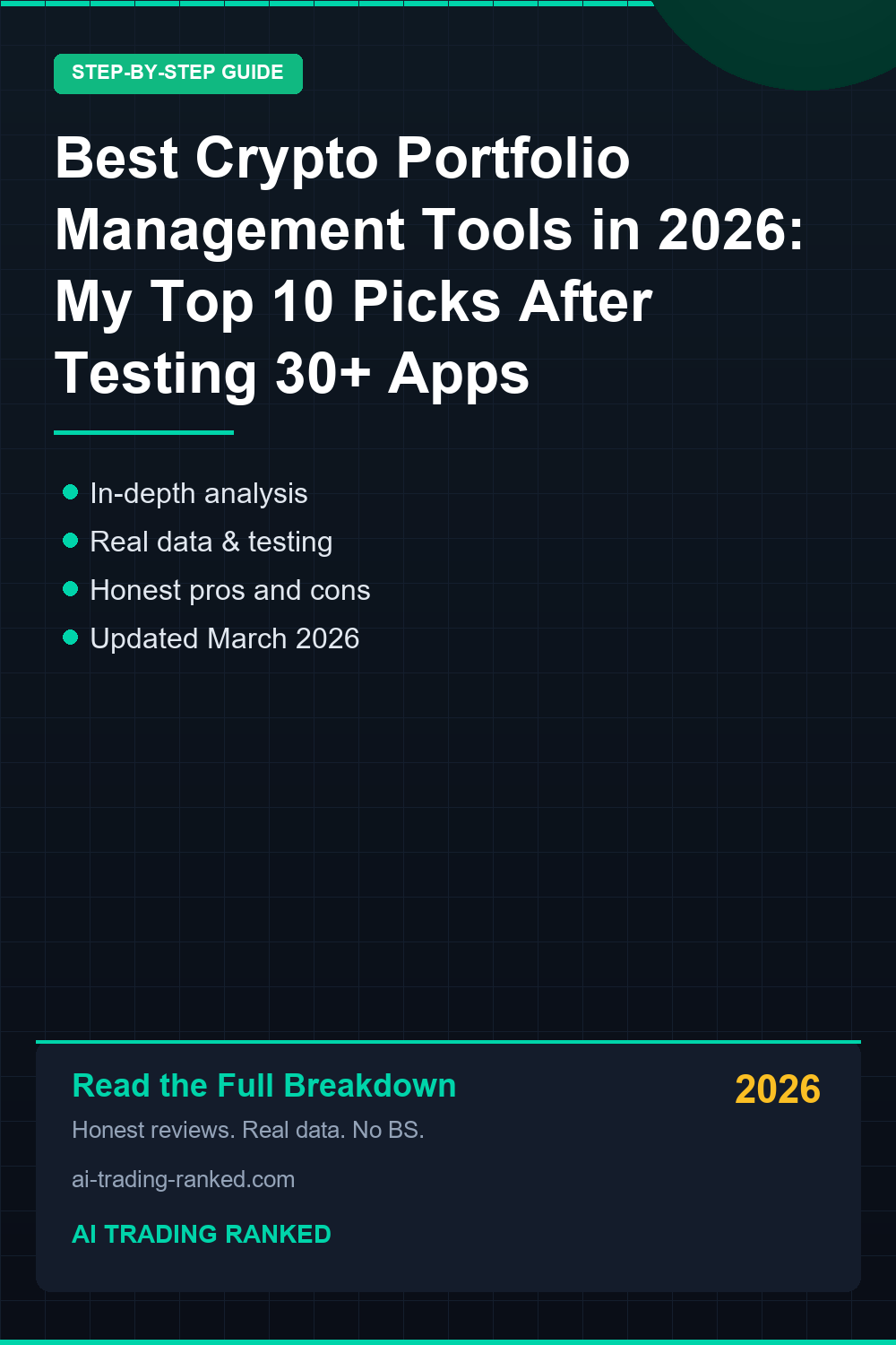 Best Crypto Portfolio Management Tools in 2026: My Top 10 Picks After ...